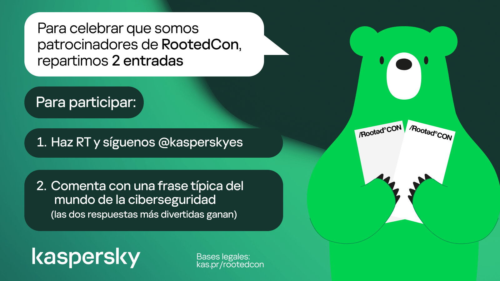 Concurso: gana dos entradas para la RootedCon | Blog oficial de Kaspersky